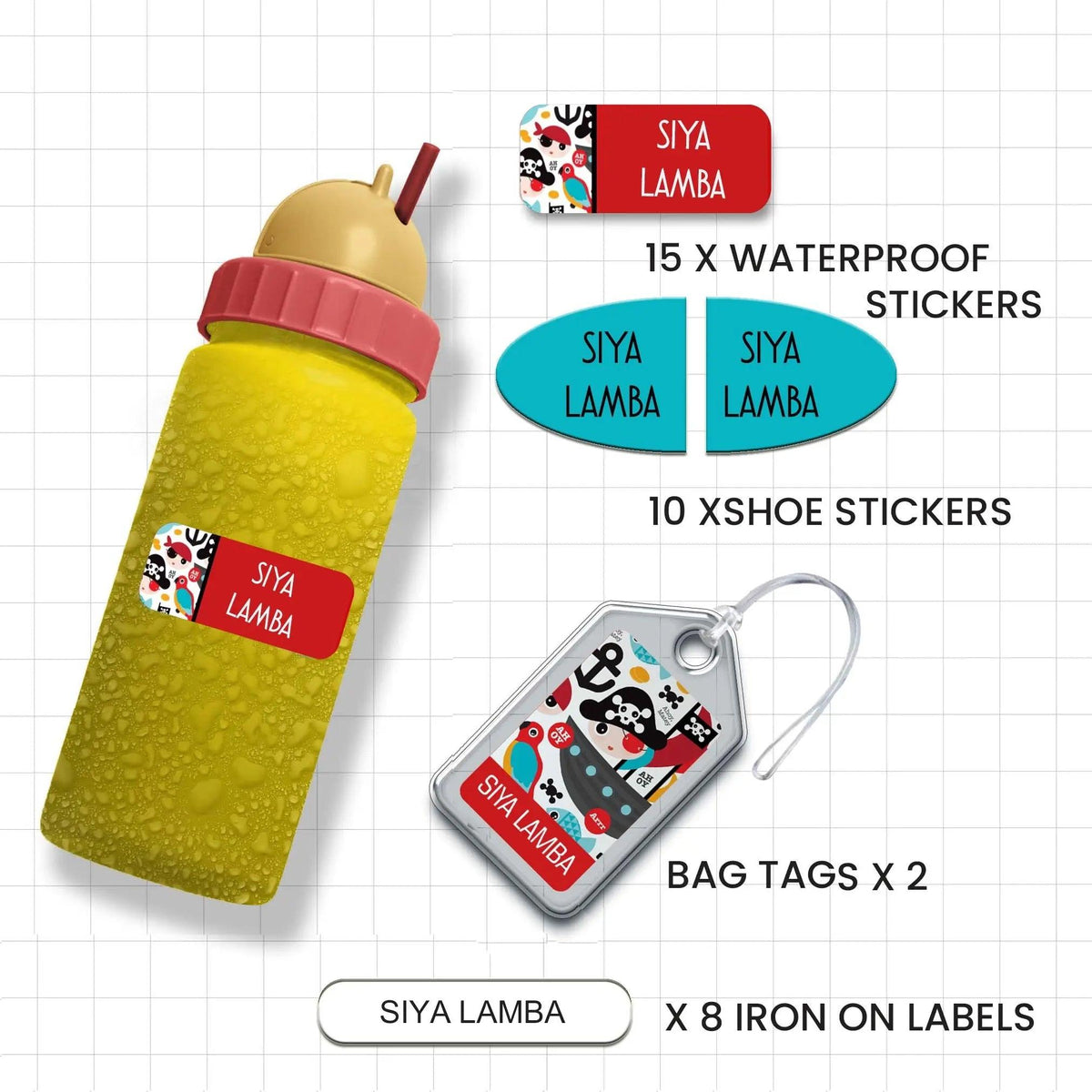 Classic Combo Label Pack - Set of 35 pieces 4705698709635 – Chatterbox ...