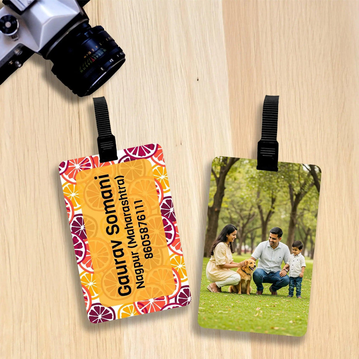 Personalised Luggage Tags with Photo or Logo 8244659716227 – Chatterbox ...
