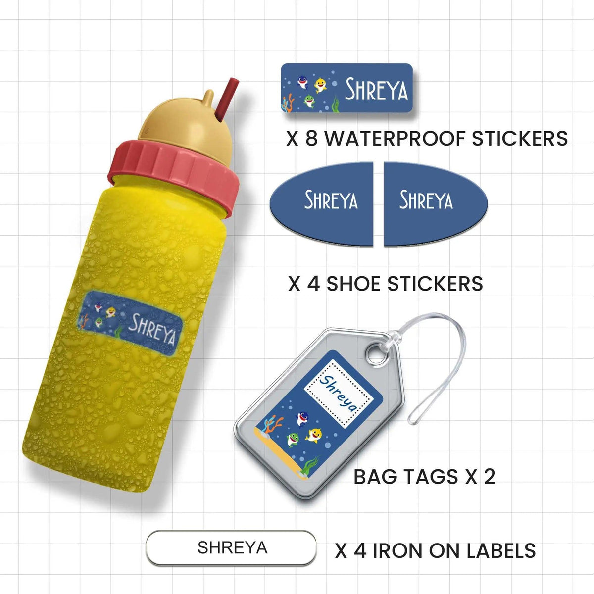 Mini Combo Label Pack - Set of 18 4705694548099 – Chatterbox Labels