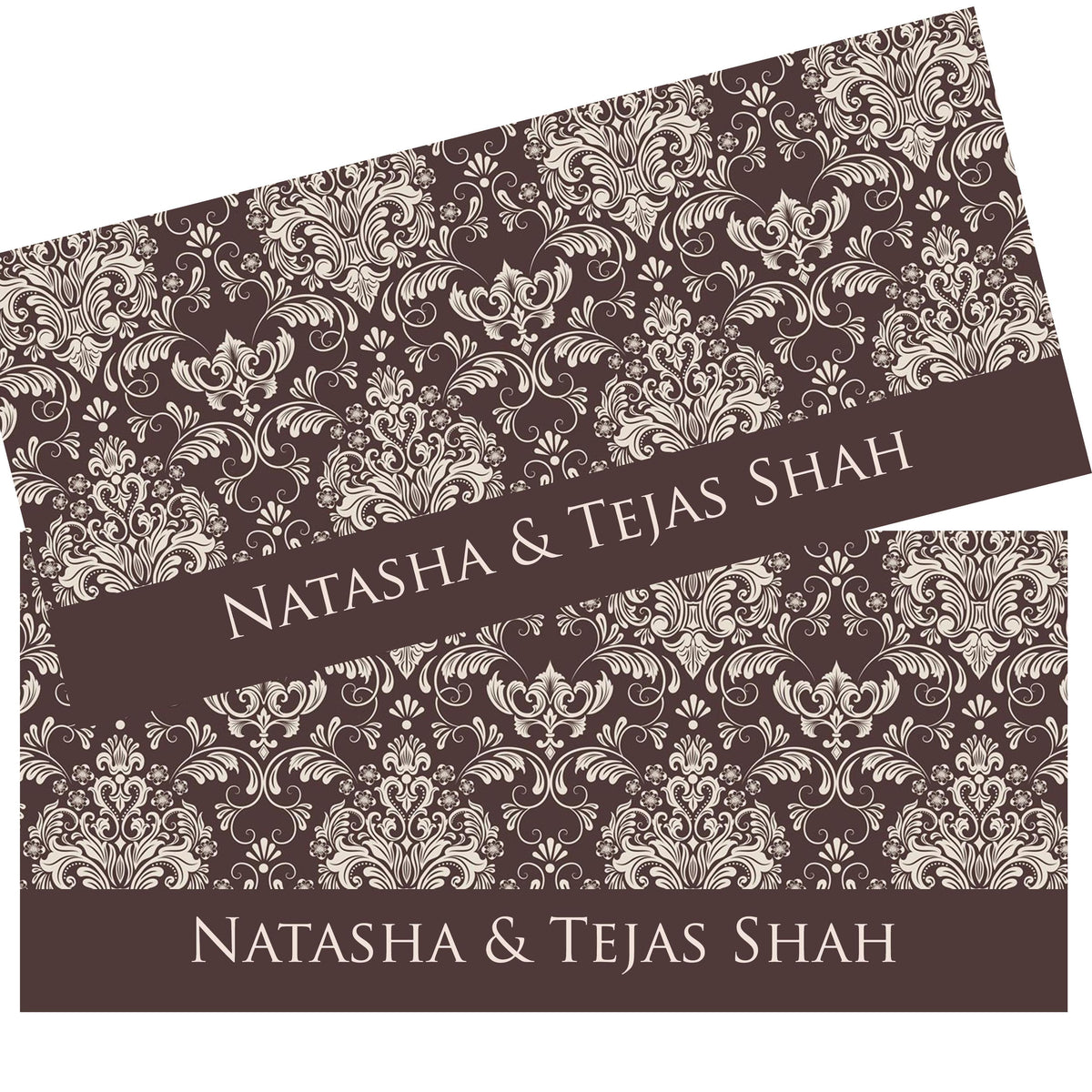 Set of 20 Brown Filigre Theme Money Envelopes - Chatterbox labels ...