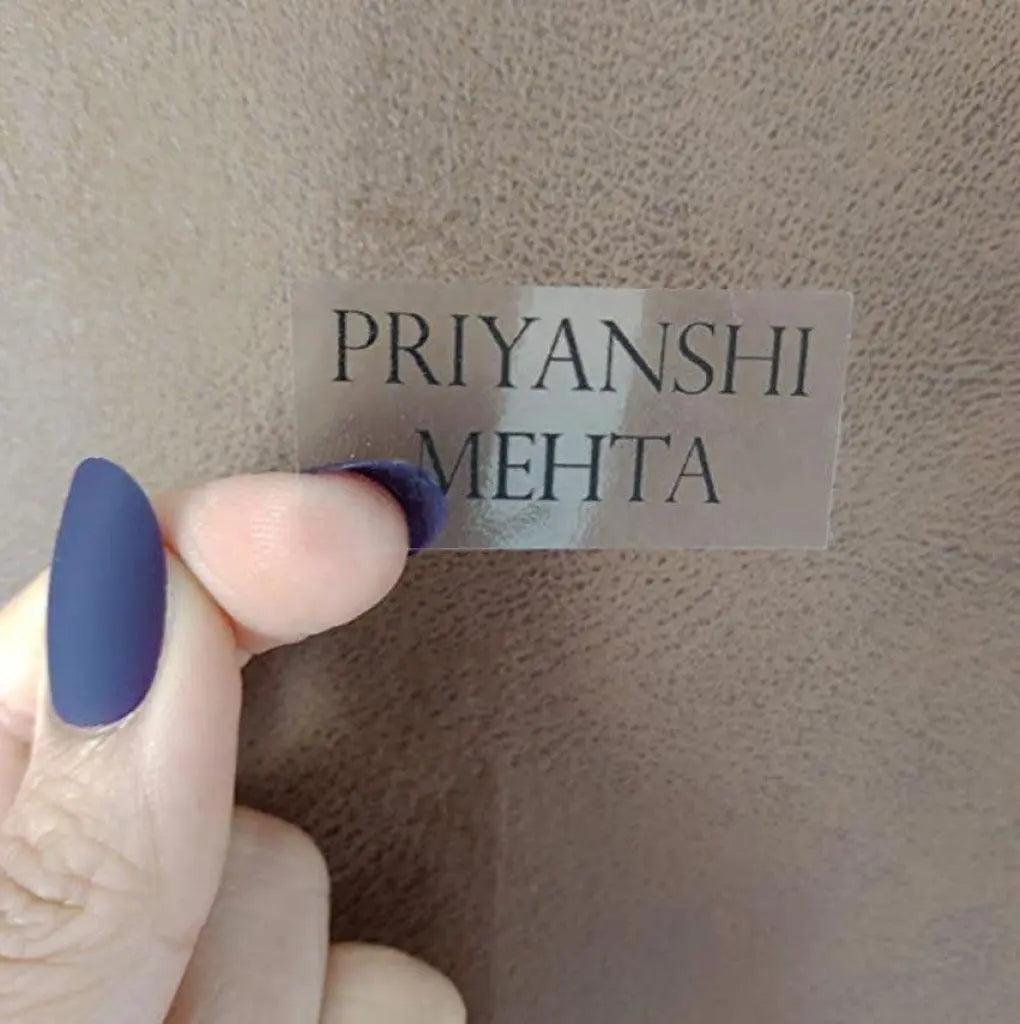 Transparent Labels - Buy Custom Waterproof Sticker Printing Online ...